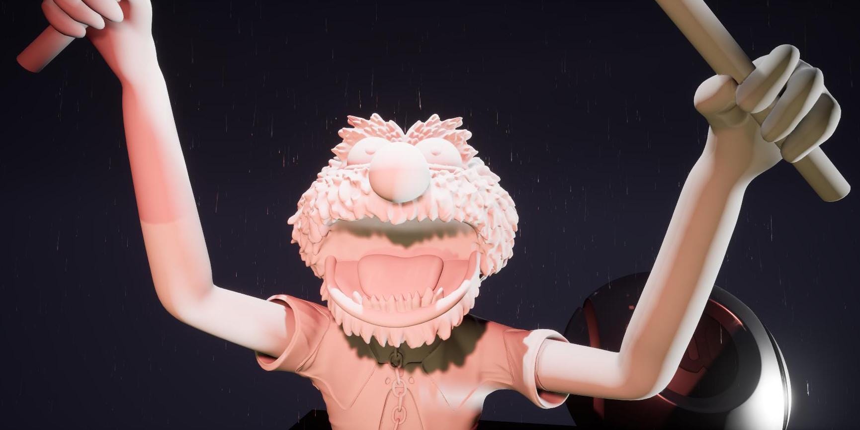 Wild Muppet Drummer 3D STL Model – Fan Art for 3D Printing Enthusiasts ...