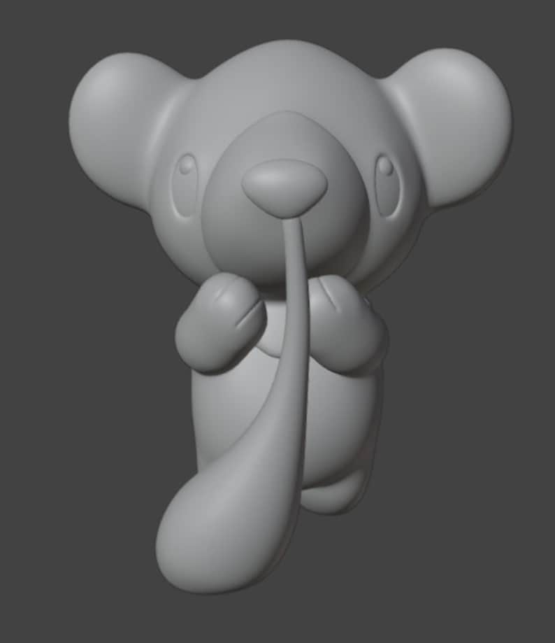 Printable Fanart Cubchoo Koala STL File for 3d Print - Etsy