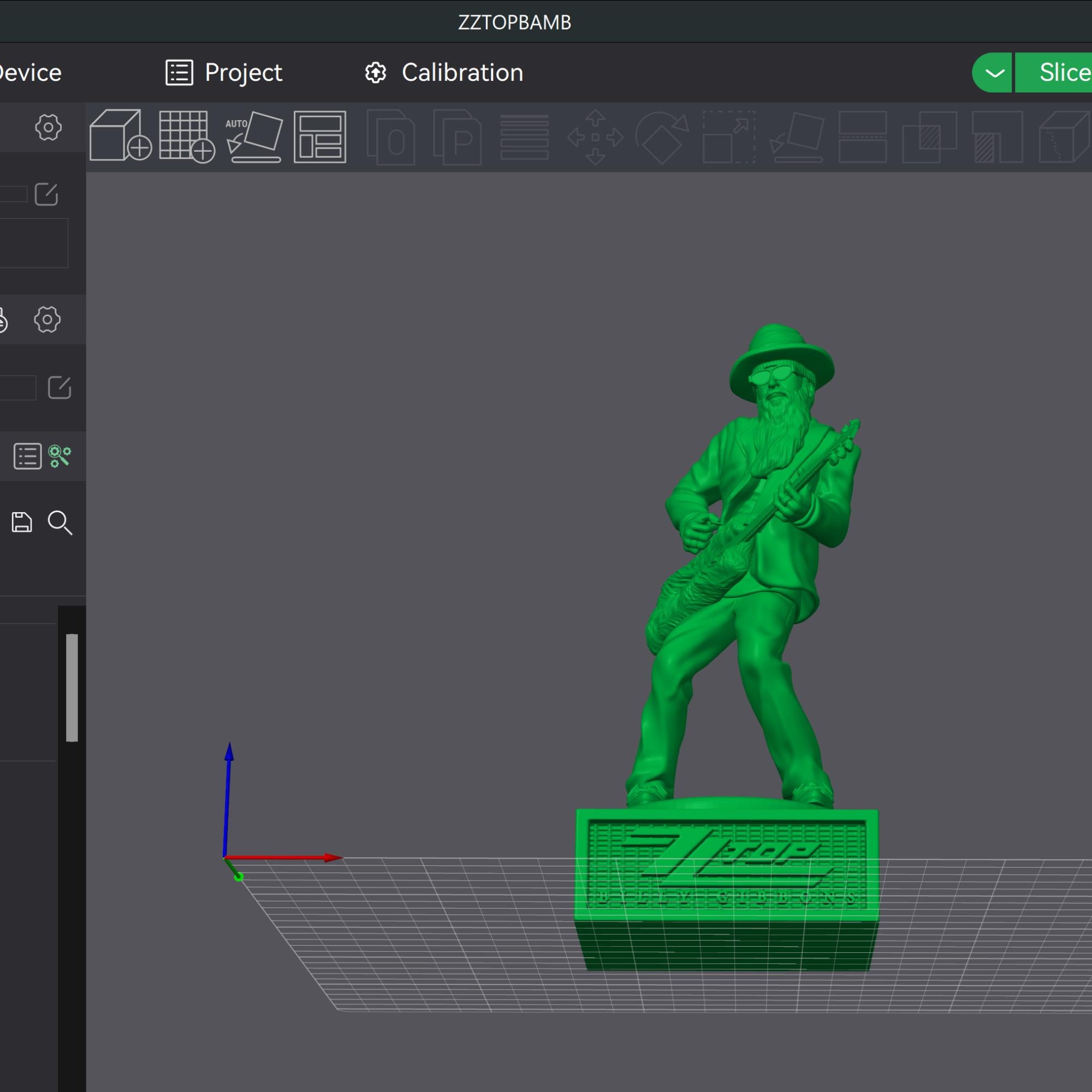 Billy Gibbons STL File: 3D Printable ZZ Top Guitarist (digital Download ...