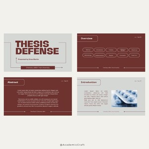 Thesis Defense Presentation Template Powerpoint Presentation Template ...