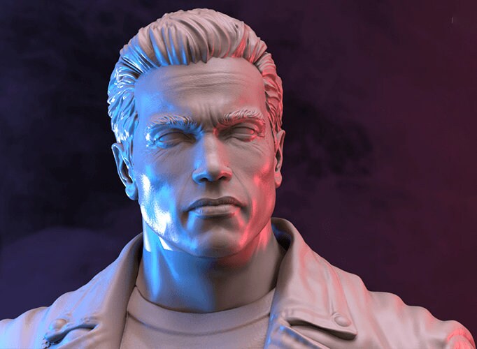 Terminatort-800 STL, Terminator 3D Model, Terminator 3D Print Files ...