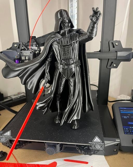 Darth Vader STL, Darth Vader 3D Model, Darth Vader 3D Print Files ...