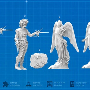 Edward Scissorhands STL, Scissorhands 3D Model, Scissorhands 3D Print Files, Scissorhands Statue ...