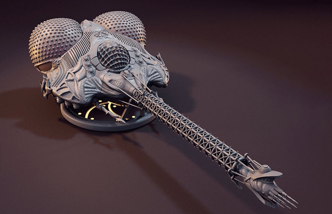 Lexx Ship STL, Lexx Ship 3D Model, Lexx Ship 3D Print Files, Lexx Ship ...