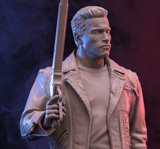 Terminatort-800 STL, Terminator 3D Model, Terminator 3D Print Files ...