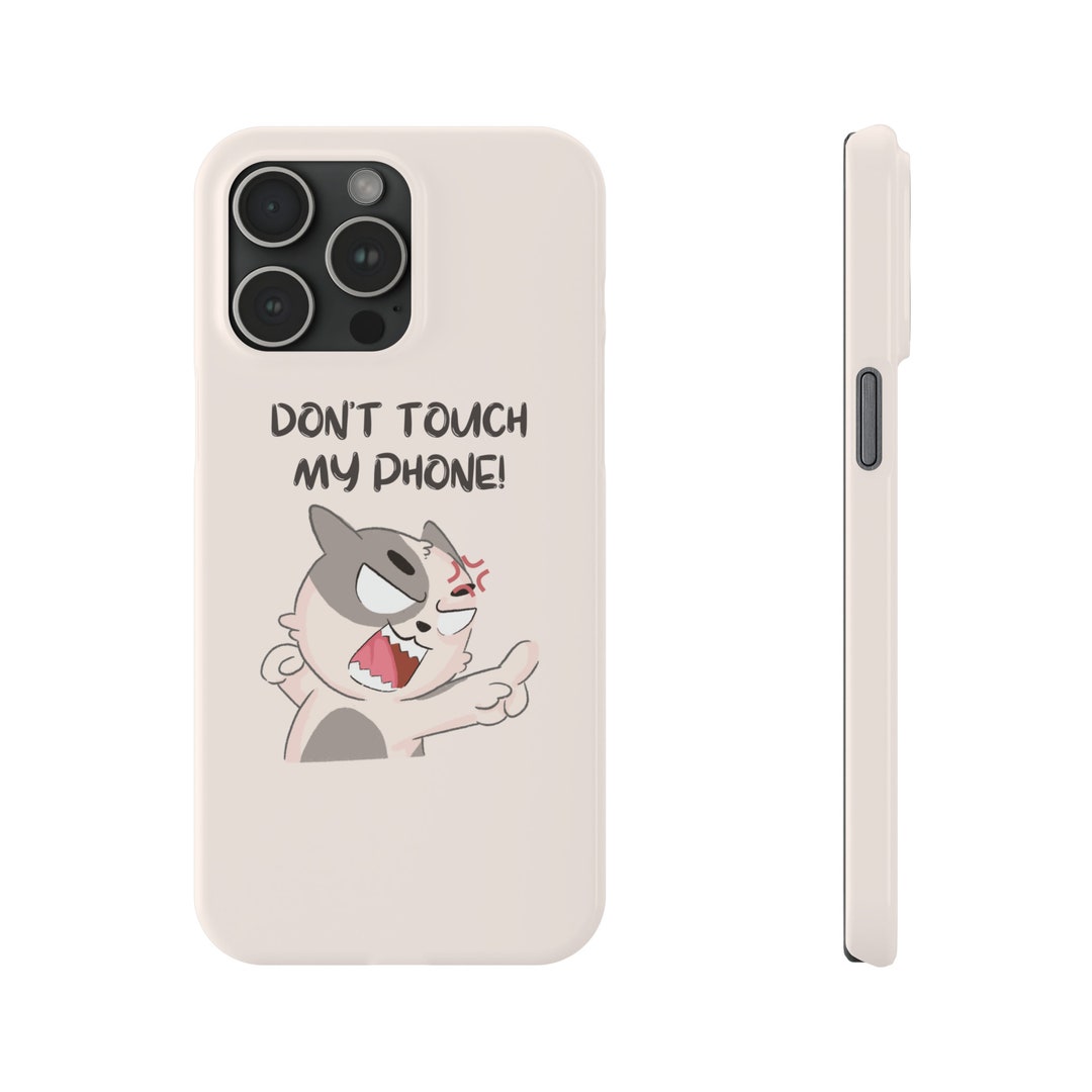 Artpulze Cute Angry Cat Slim Phone Cases - Etsy