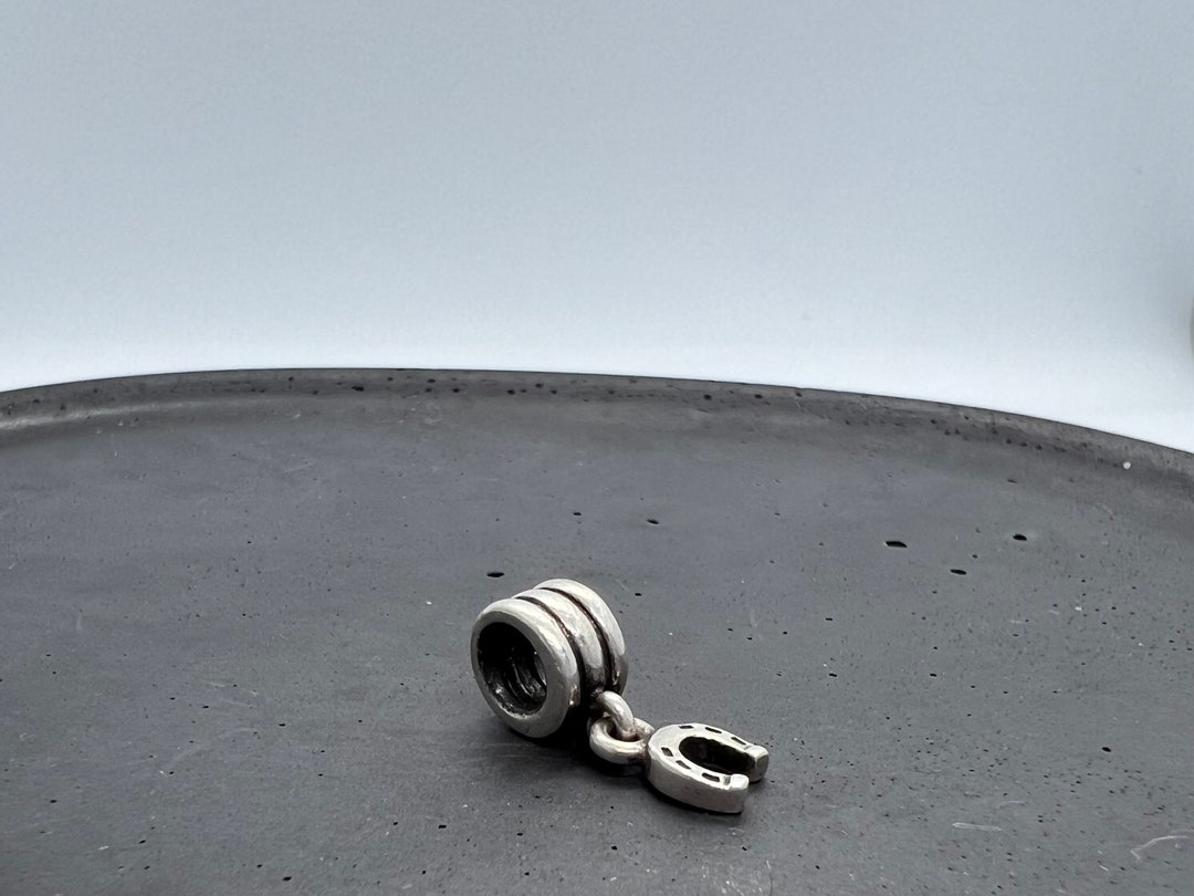 Authentic Pandora Hanging Horseshoe Dangle 790259 Charm, Rare and ...