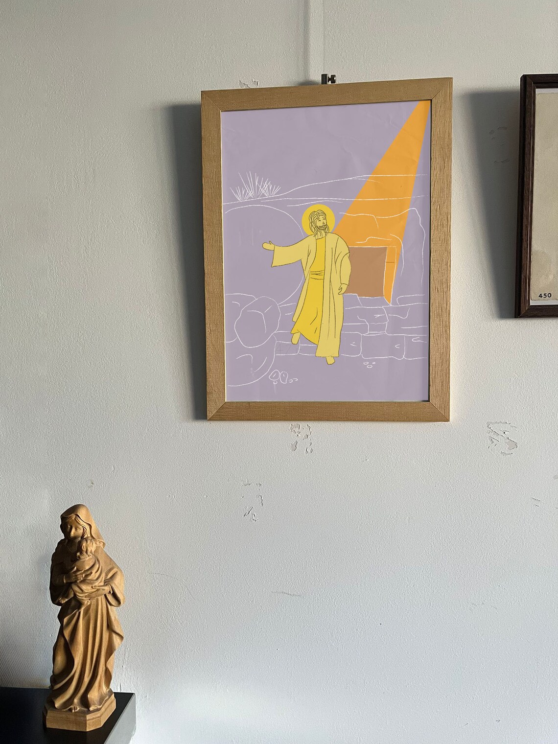 Printable Jesus Resurrection Downloadable Art, Catholic Digital Art ...