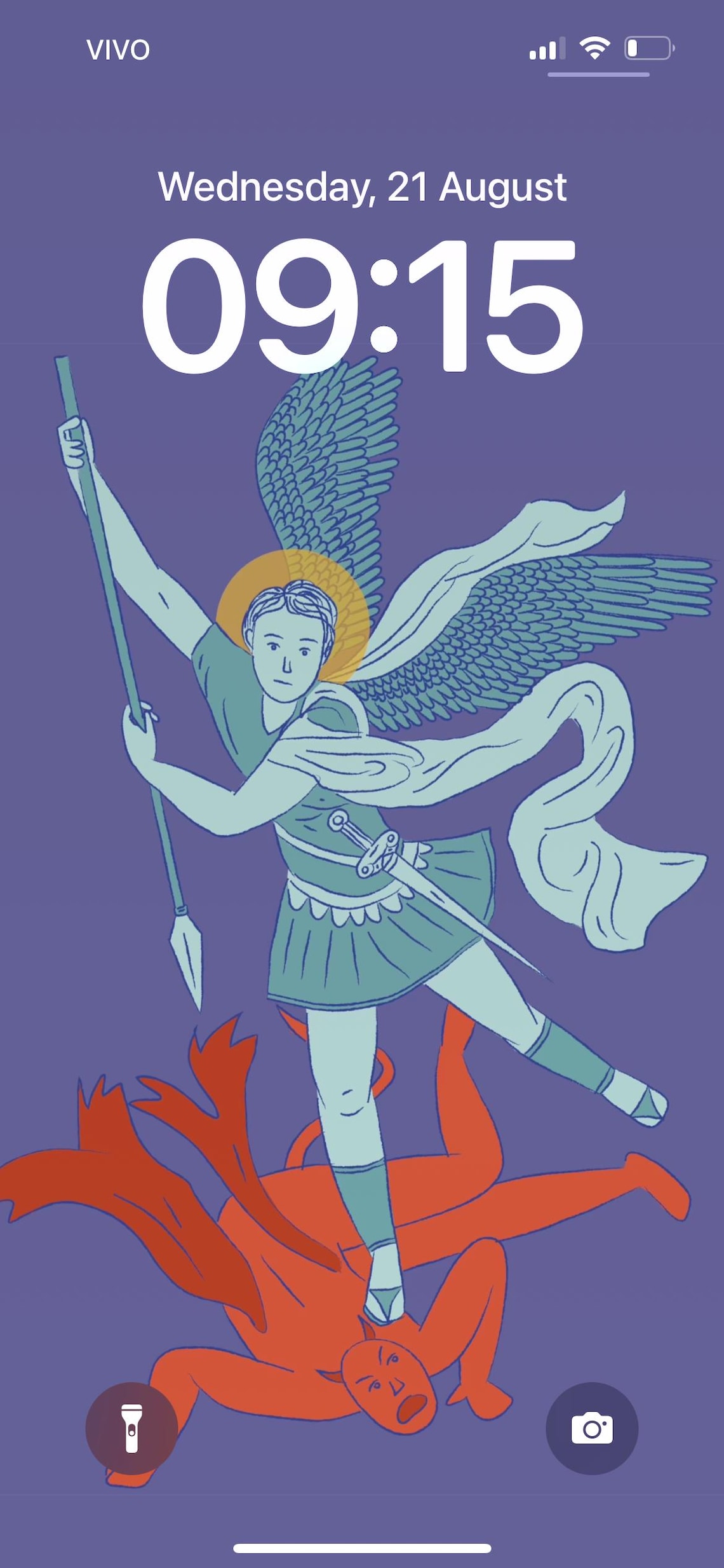 Saint Michael Wallpaper, Archangel Lockscreen, Christian Iphone ...