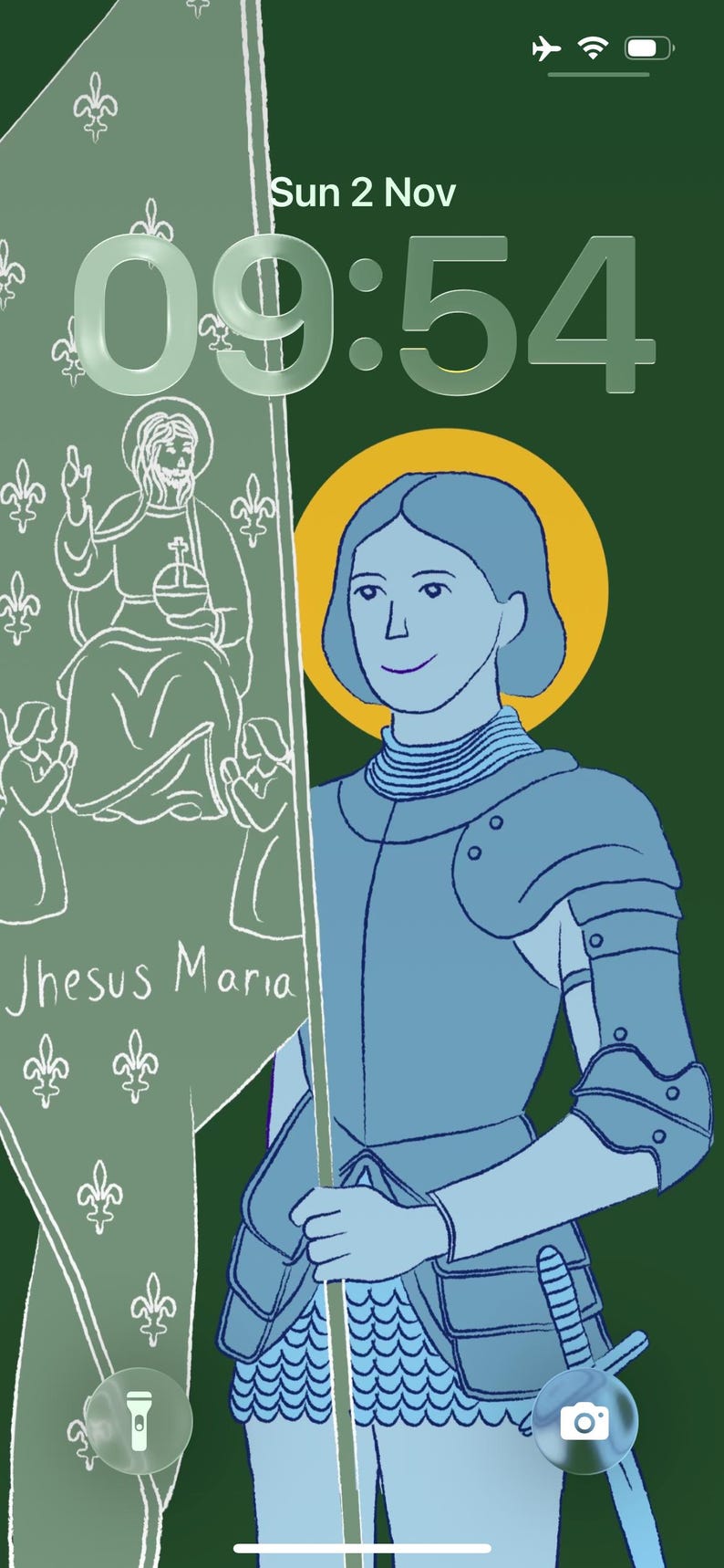 St Joan of Arc Wallpaper, Saint Lockscreen, Christian Iphone, Catholic ...