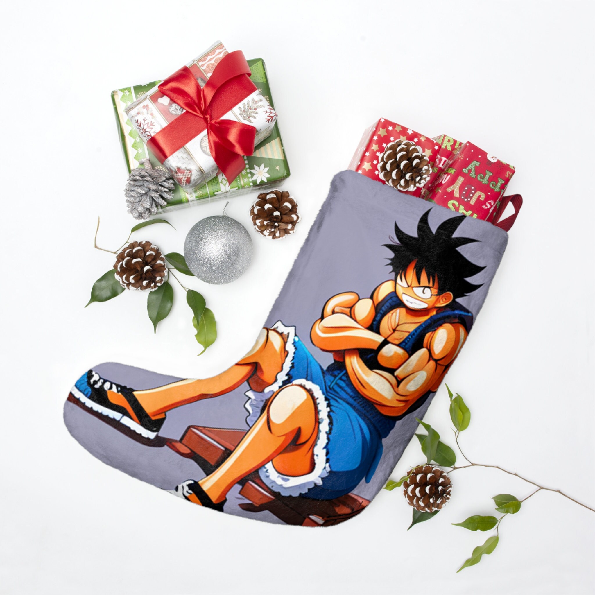 Monkey D Luffy One Piece Christmas Stockings - Etsy
