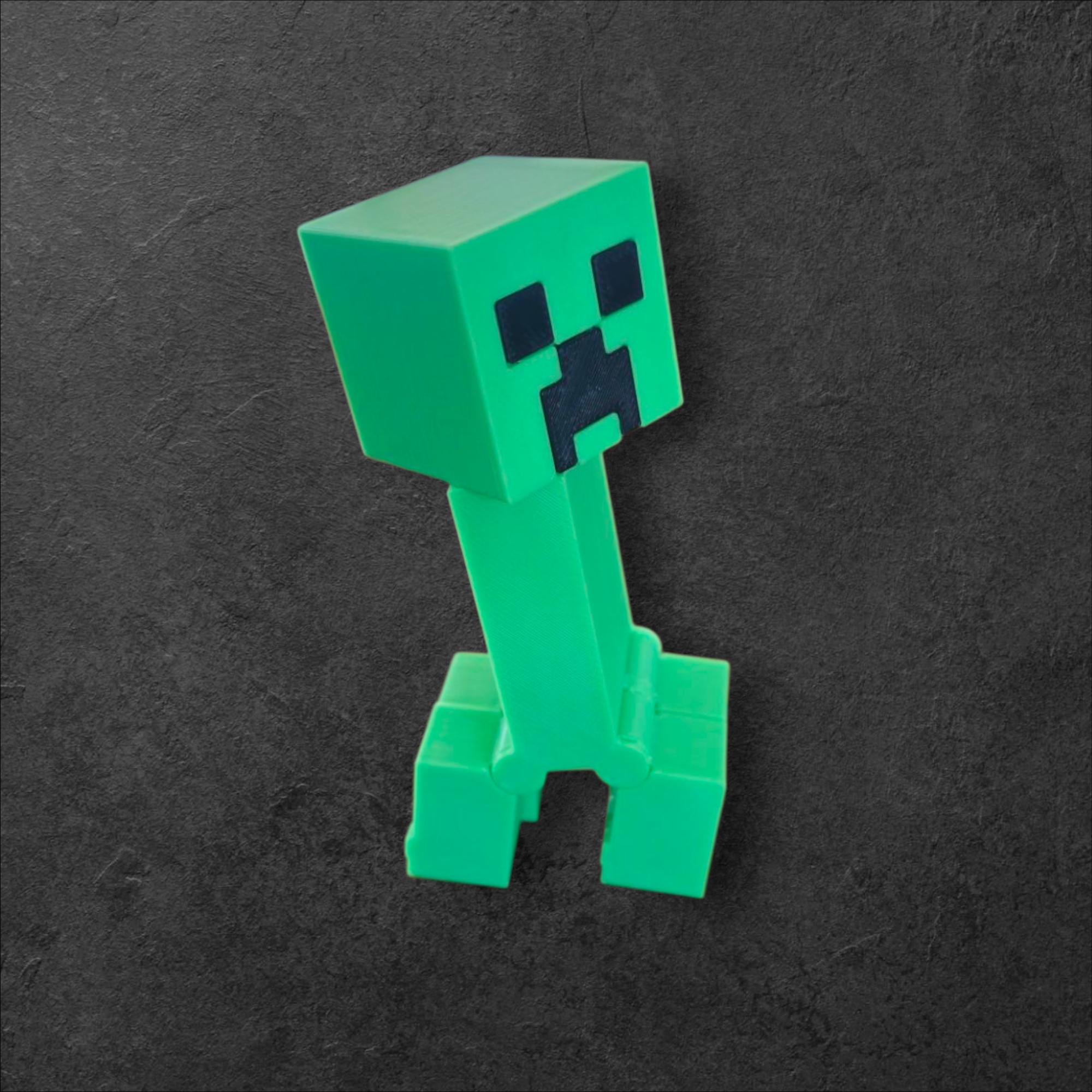 Creeper Flexi - 3D Printed - Articulated - Minecraft Collectible - Etsy