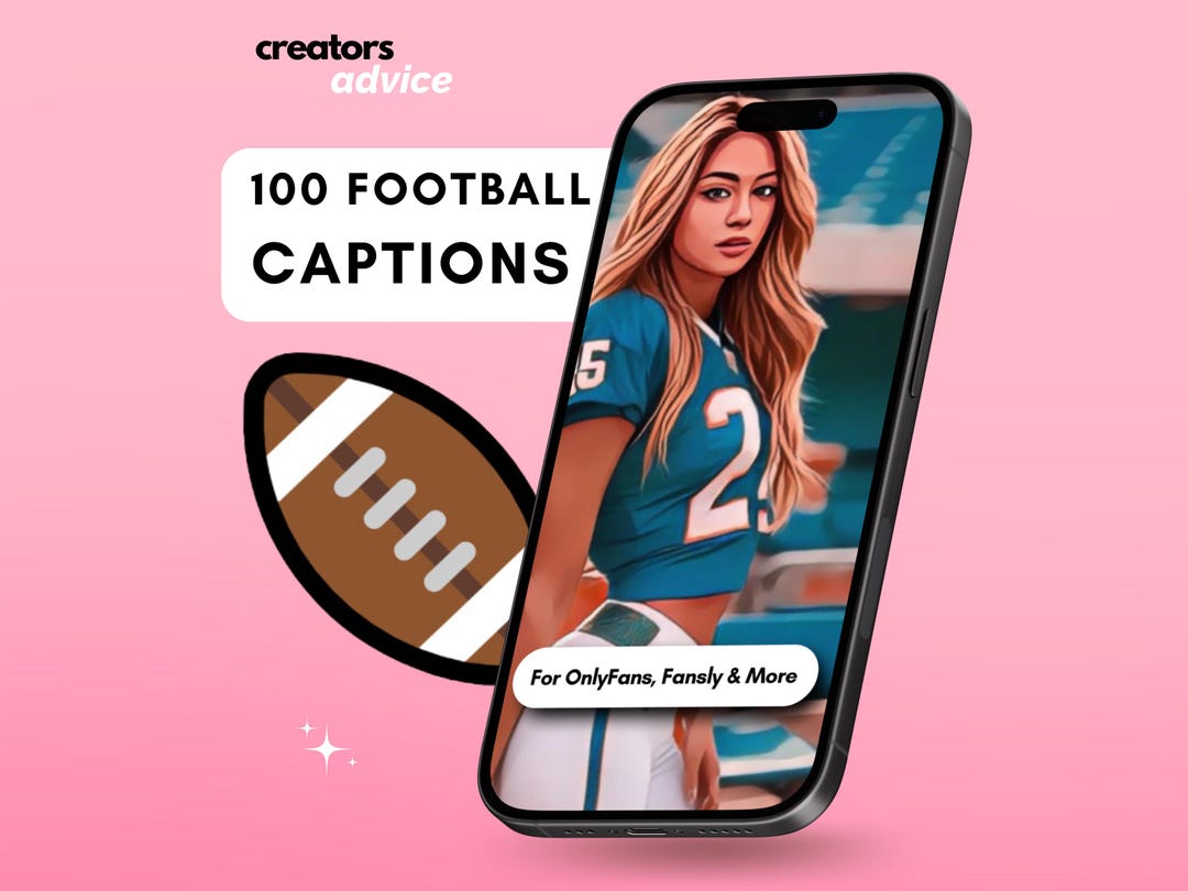 American Football Onlyfans Captions - Etsy
