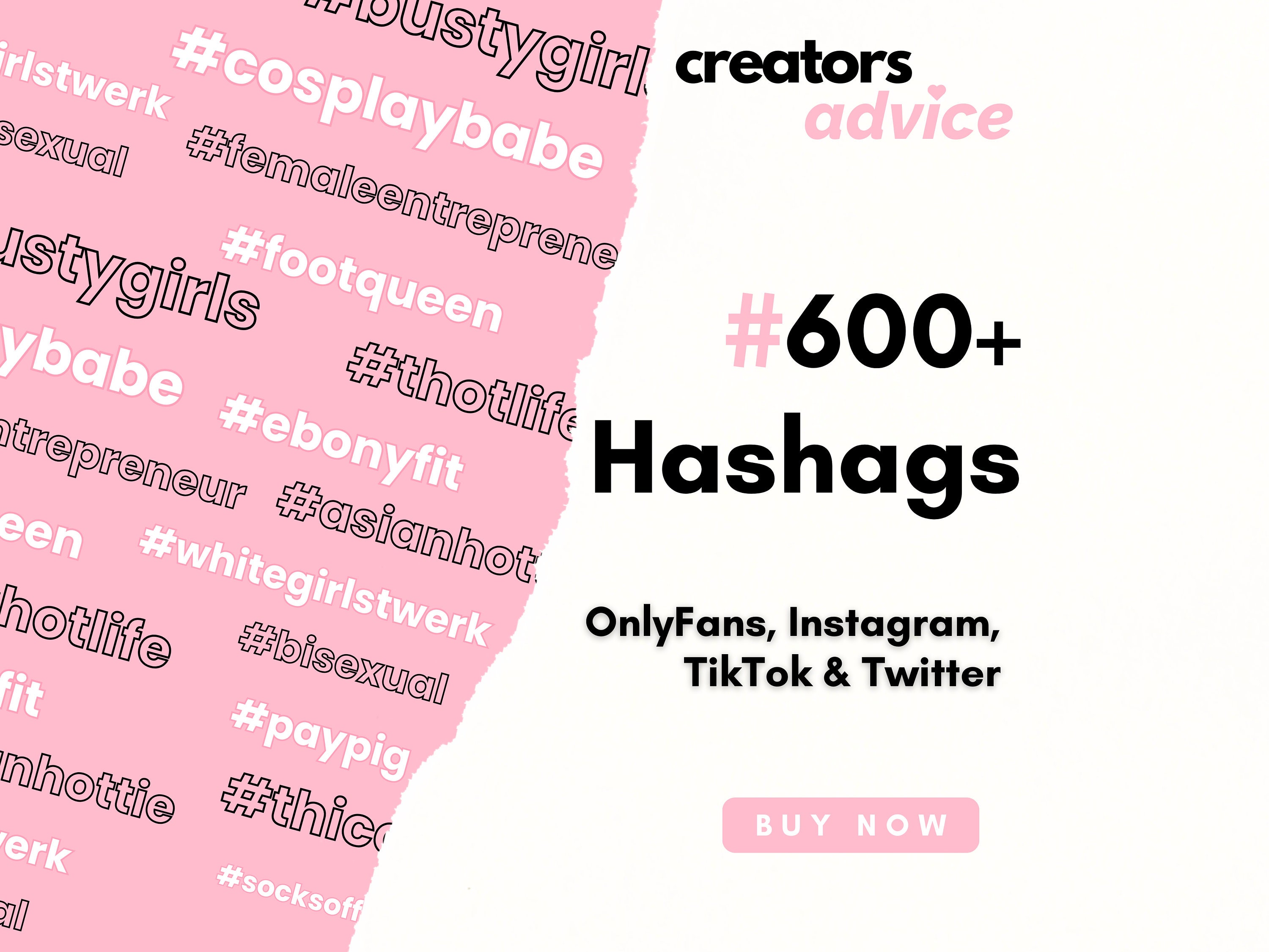 600+ Hashtags for Onlyfans | Adult Social Media Hashtags Instagram ...