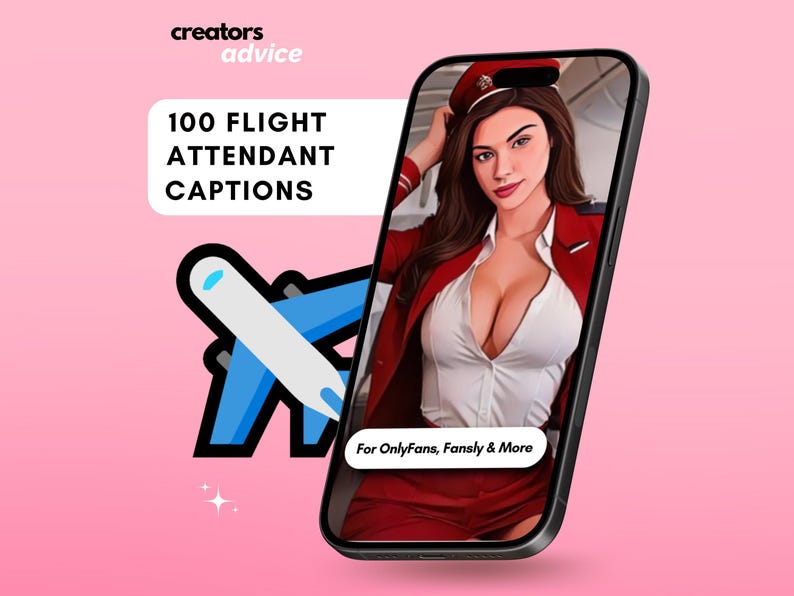 Flight Attendant Onlyfans Captions - Etsy