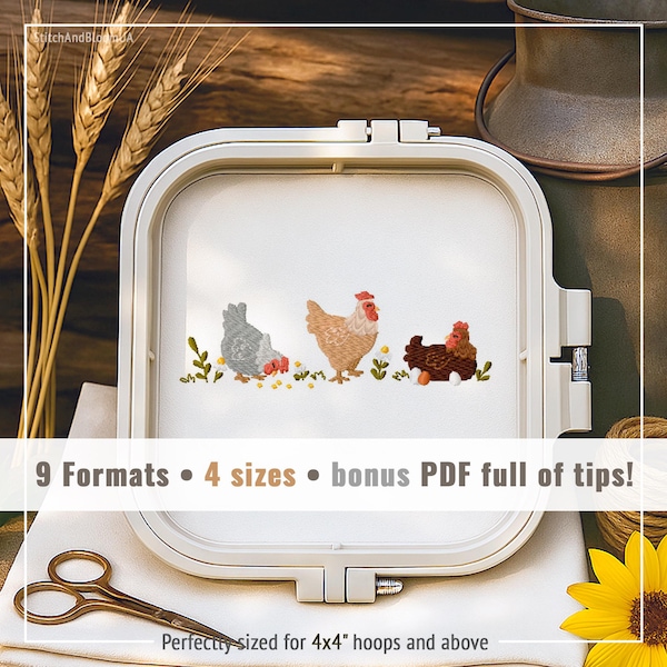 Chicken Motif - Etsy