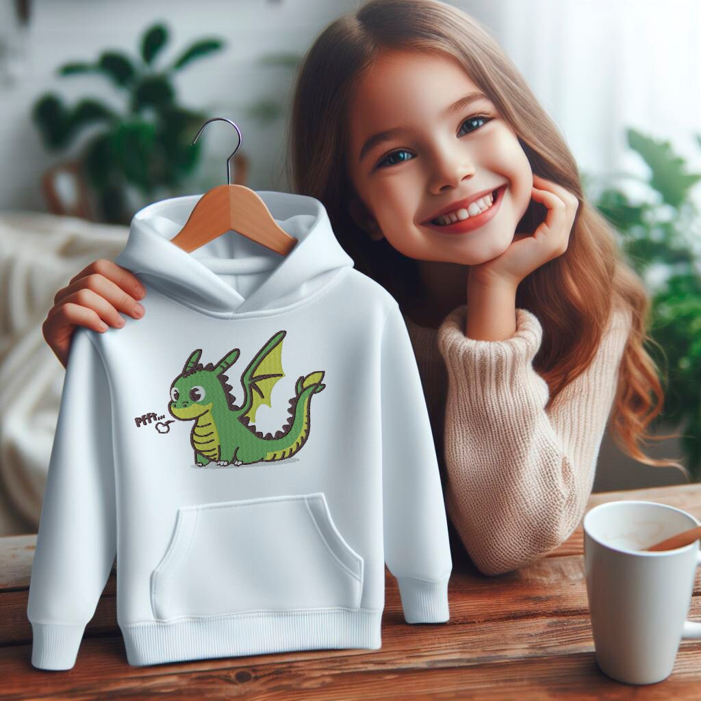 Green Dragon Machine Embroidery Design. Cute Dragon Machine Embroidery ...