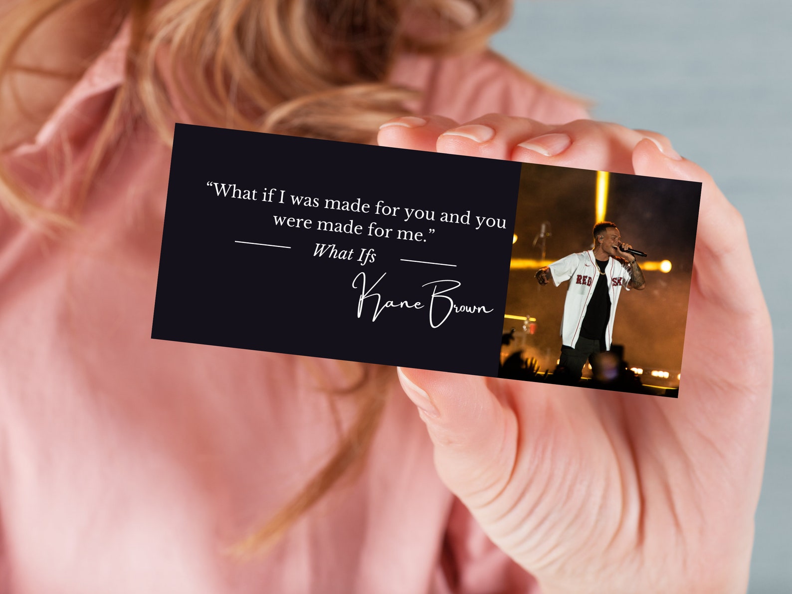 Editable Concert or Ticket Stub Kane Brown in the Air Concert Tour L ...