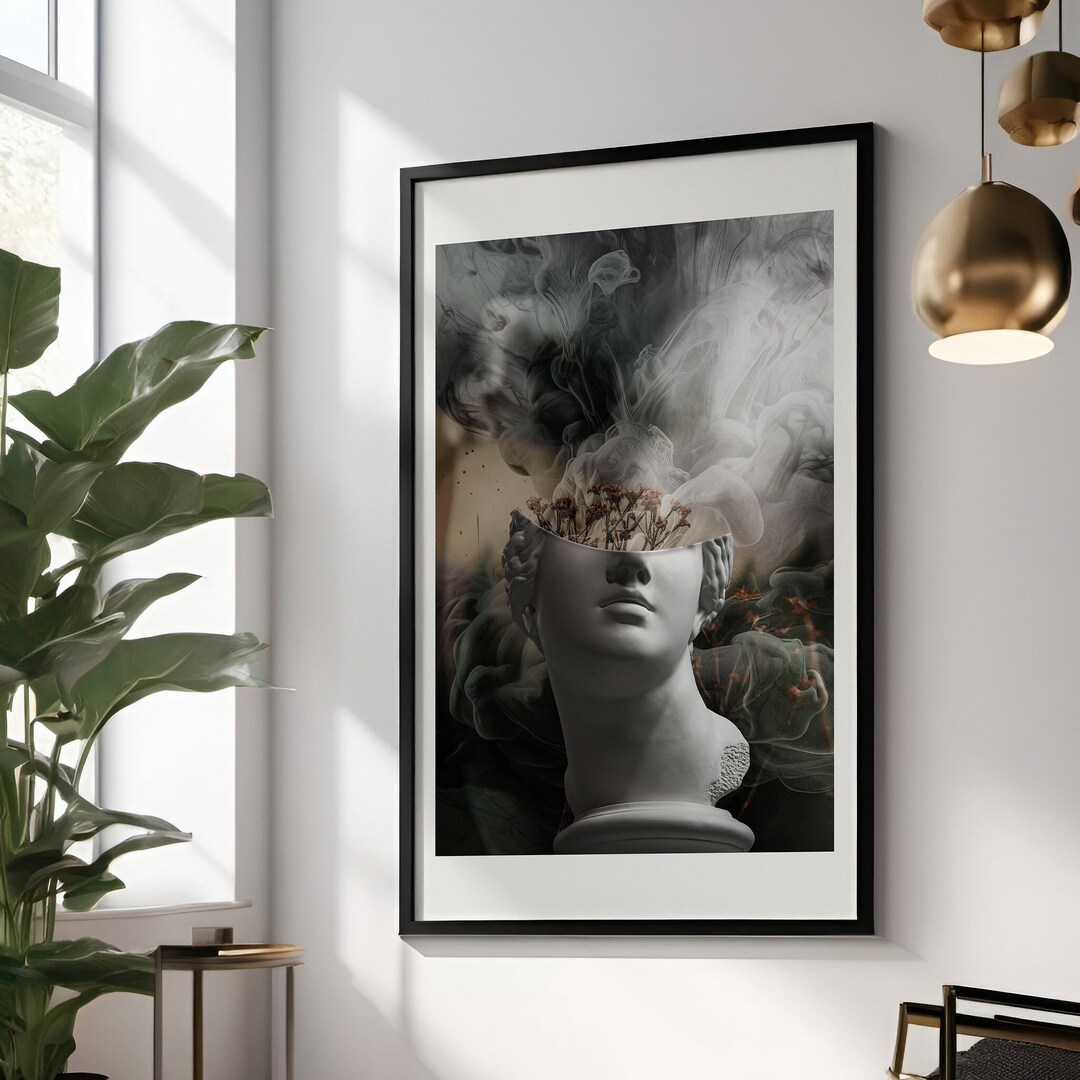 Broken Statue Print, Greek Statue Print, Rome Statue Print, Neutral Art ...