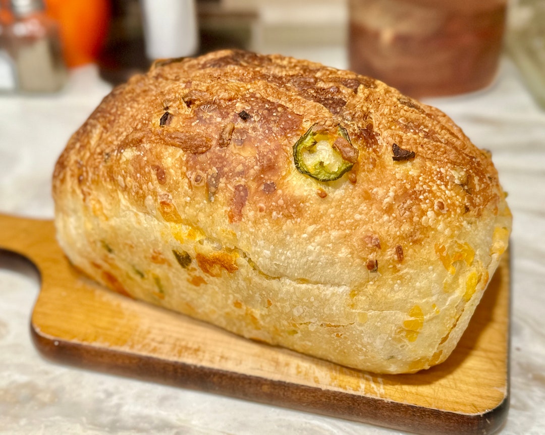 Jalapeno Cheddar Sourdough Sandwich Loaf - Etsy