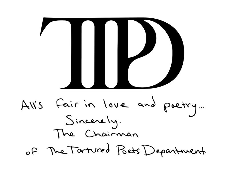 New Album Png, Concert Png, All's Fair TTPD Logo and Handscript Png ...