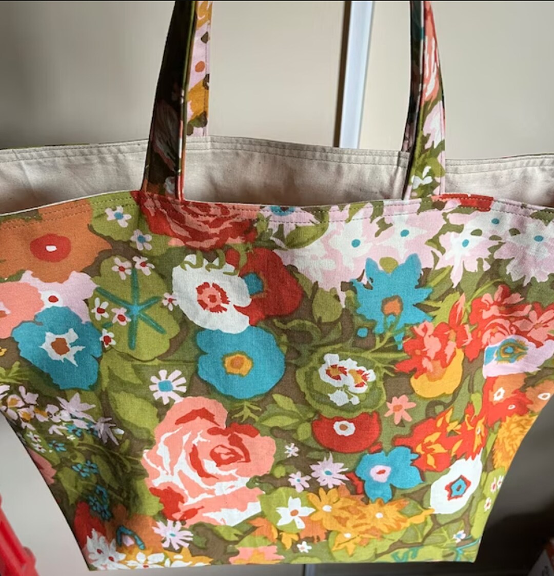 Chubby Tote Bag, FOUR Sizes, Shopper, Sotak Patterns, Sotak Handmade ...