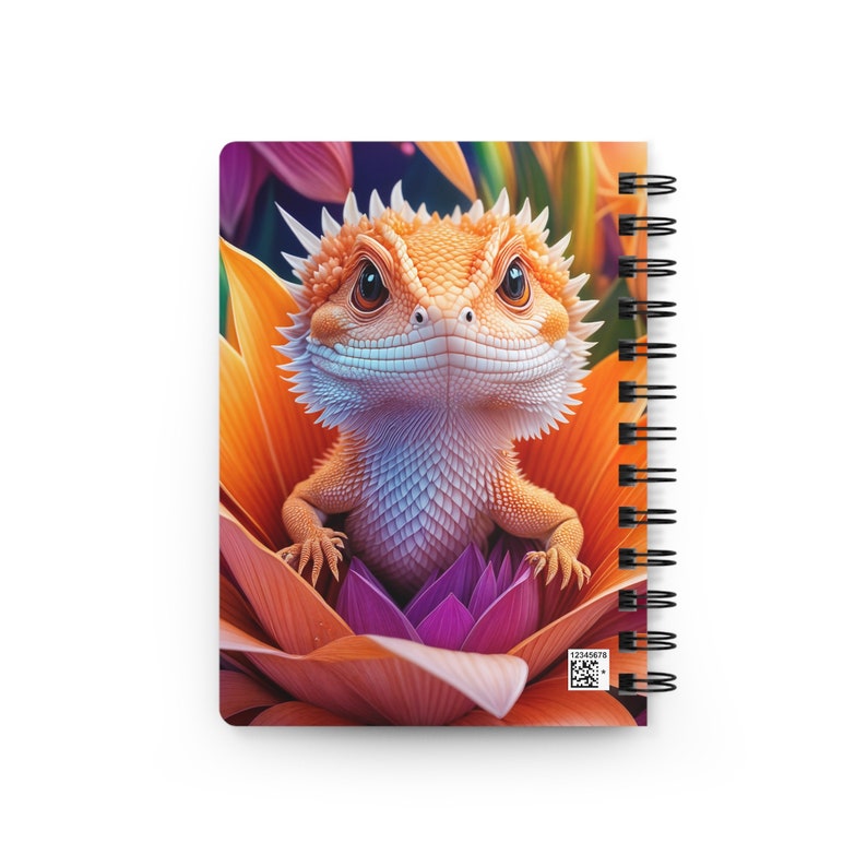Colorful Bearded Dragon Reptile Lover Journal Perfect Gift for Reptile ...