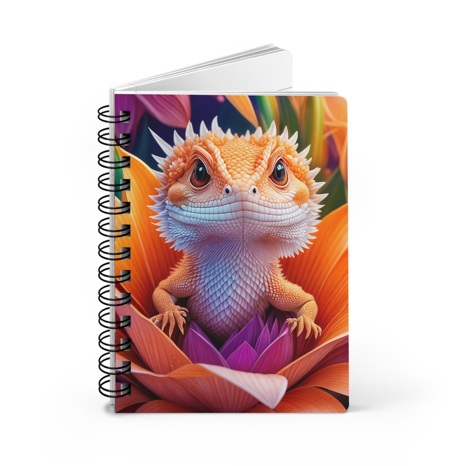 Colorful Bearded Dragon Reptile Lover Journal Perfect Gift for Reptile ...