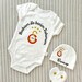 Galatasaray Cim Bom Gift Set Baby Bodysuit, Baby Gloves, Baby Hat - Etsy