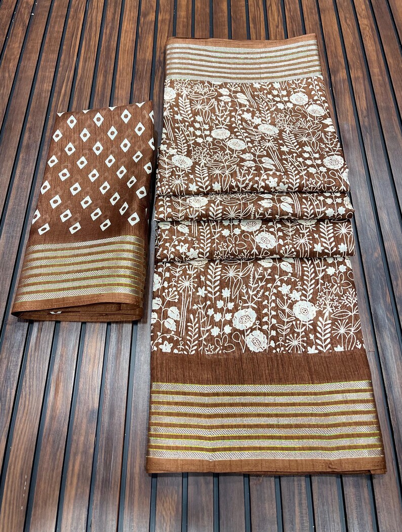 Dola Silk Fancy Jari Wavering Border Sari Festival Wear Wedding ...