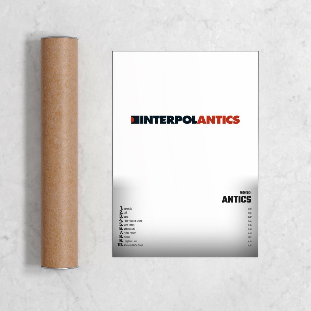 Interpol Antics Album Cover Poster Print Wall Art Interpol - Etsy