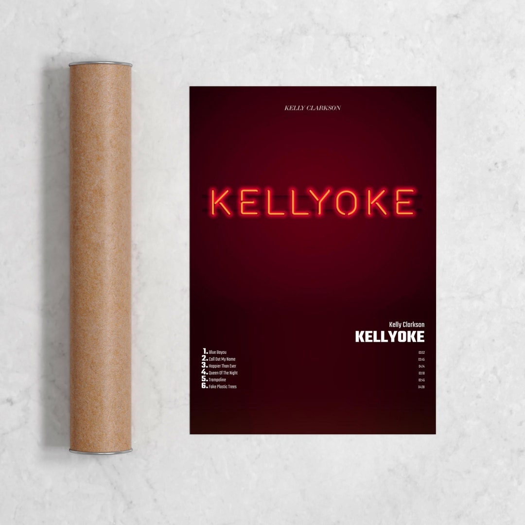 Kelly Clarkson Kellyoke Album Cover Poster Print Wall Art - Etsy