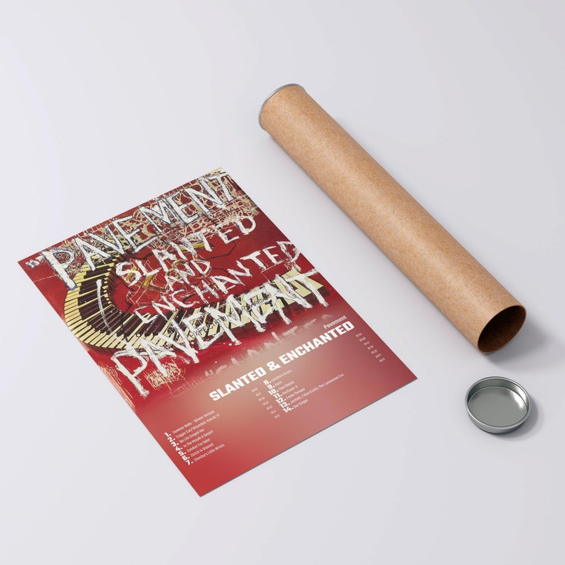 Pavement Slanted Enchanted Album Cover Poster Print Wall - Etsy