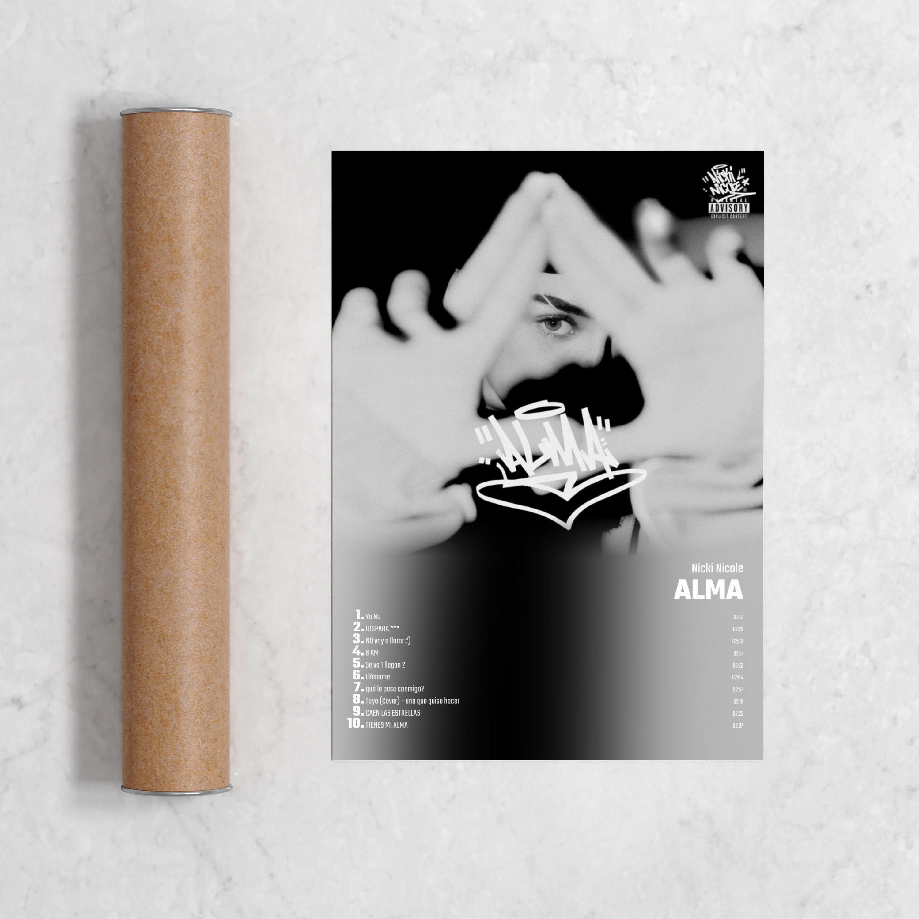 Nicki Nicole Alma Album Cover Poster Print Wall Art Nicki - Etsy