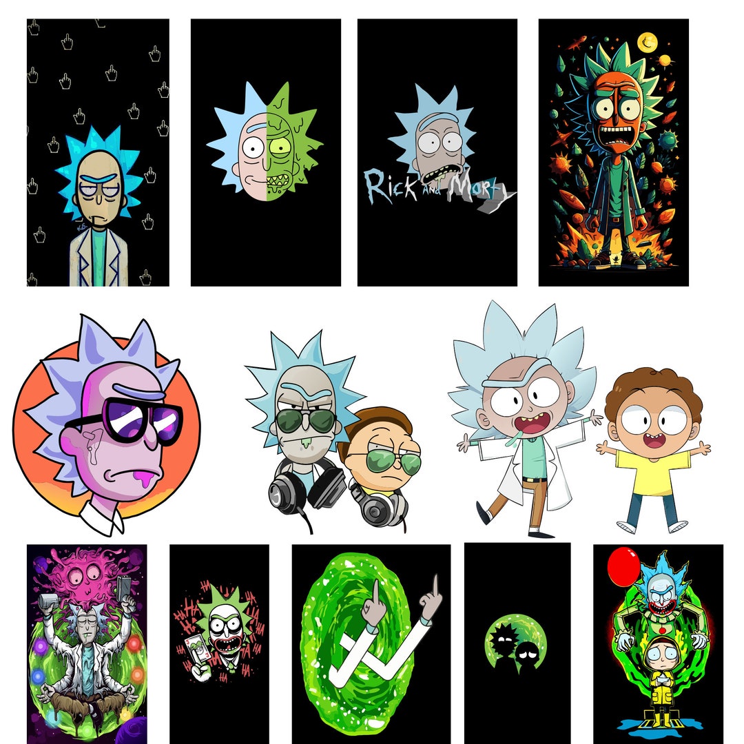 Rick and Morty SVG Bundle, Rick Morty SVG cut file, Rick and Morty file ...