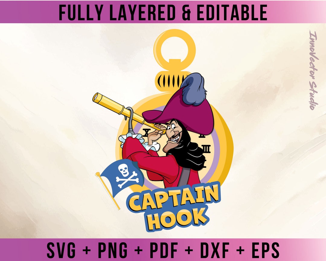 Peter Pan Premium Layered Editable SVG Vector for Cricut and Silhouette ...