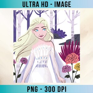 Frozen Princess High Resolution Transparent PNG Image Premium Quality ...