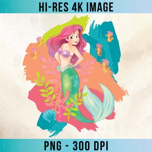 Princess Ariel High Resolution Transparent PNG Image Premium Quality ...