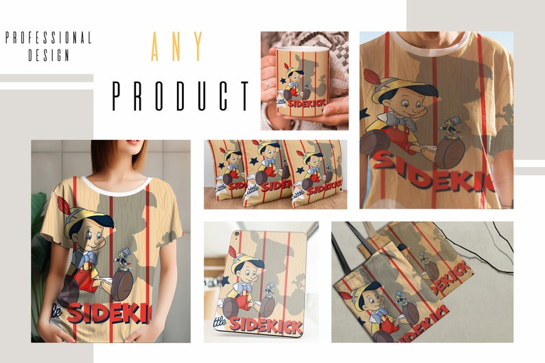 Pinocchio 'sidekick' Premium Layered SVG Vector for Cricut and ...