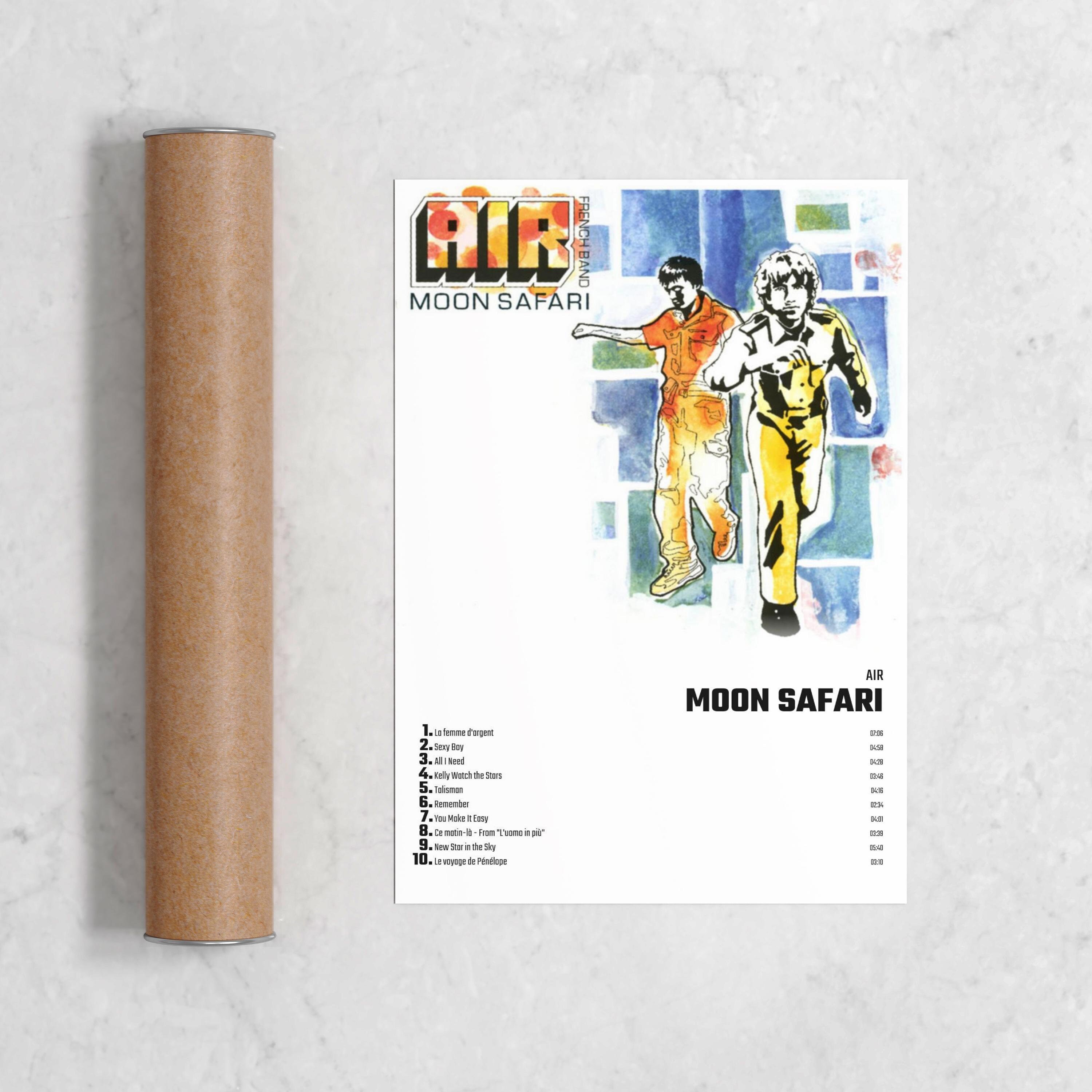 Air Moon Safari Album Cover Poster Print Wall Art AIR Moon - Etsy