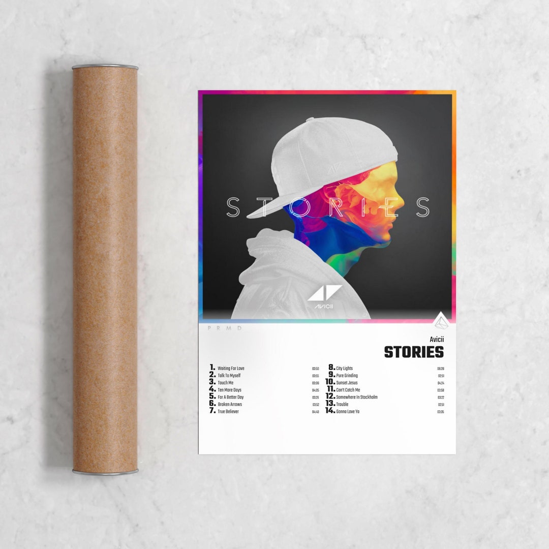 Avicii Stories Album Cover Poster Print Wall Art Avicii - Etsy