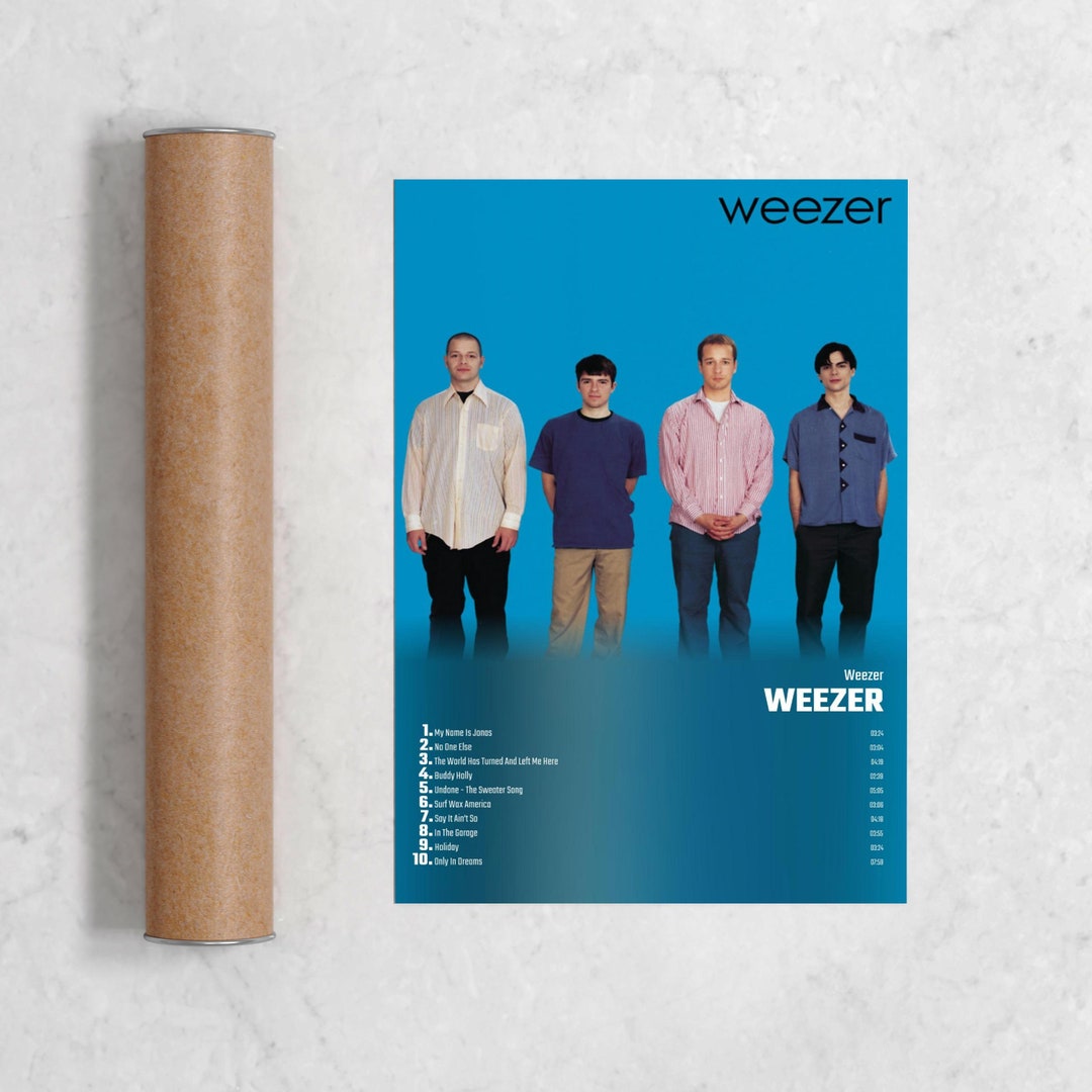 Weezer Weezer Album Cover Poster Print Wall Art Weezer - Etsy