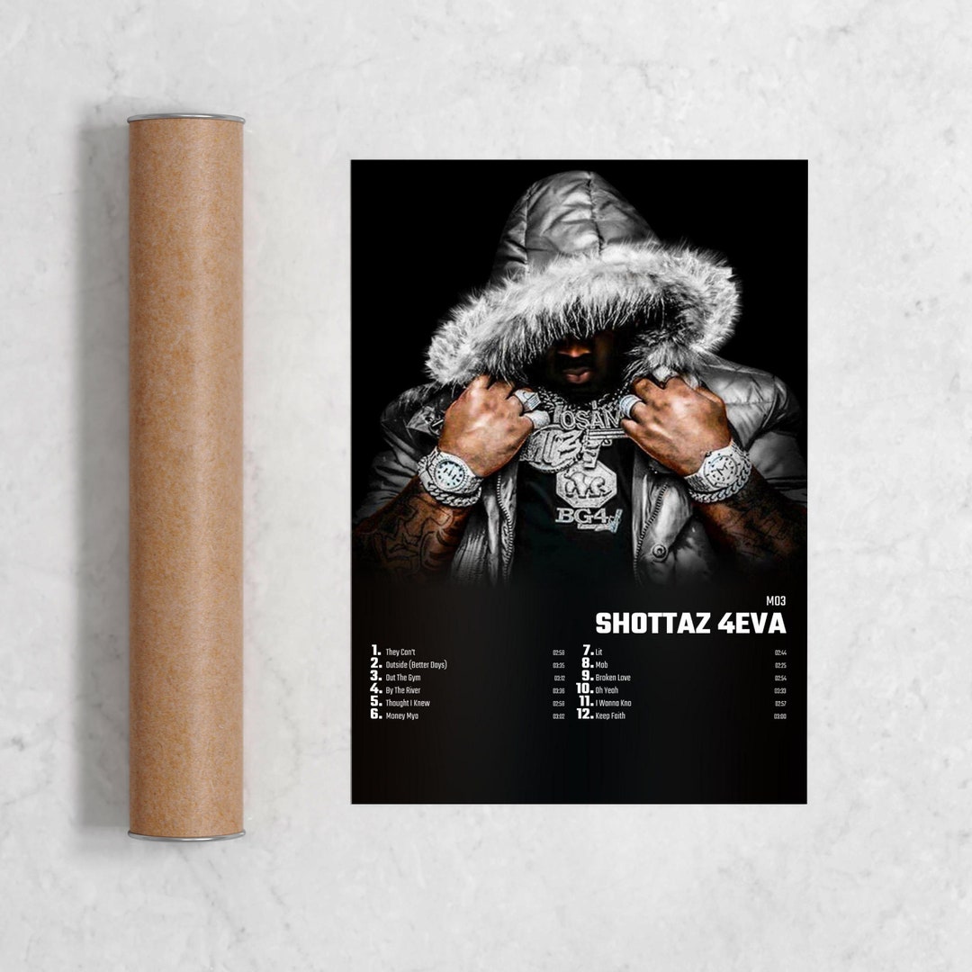 Mo3 Shottaz4eva Album Cover Poster Print Wall Art MO3 - Etsy
