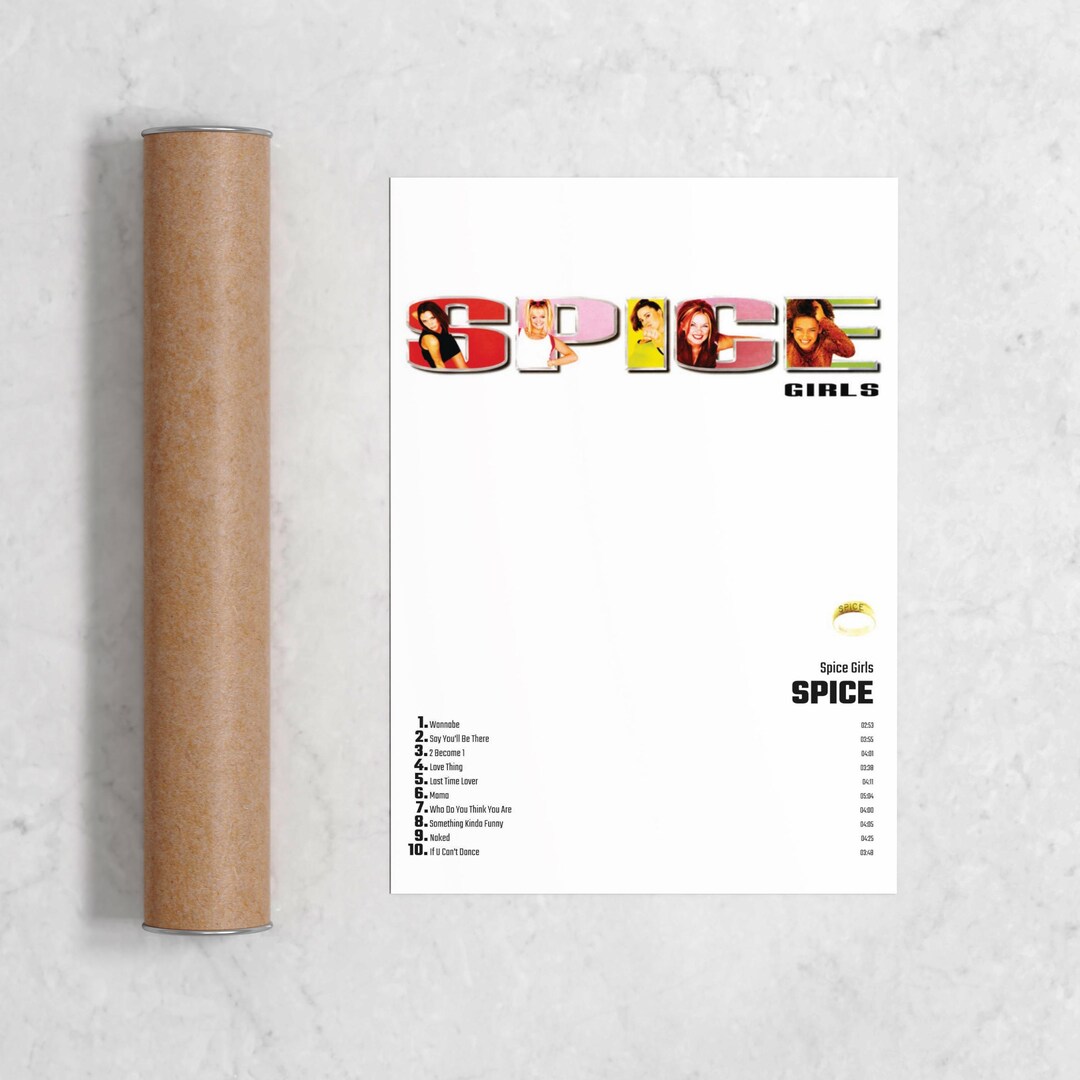 Spice Girls Spice Album Cover Poster Print Wall Art Spice - Etsy