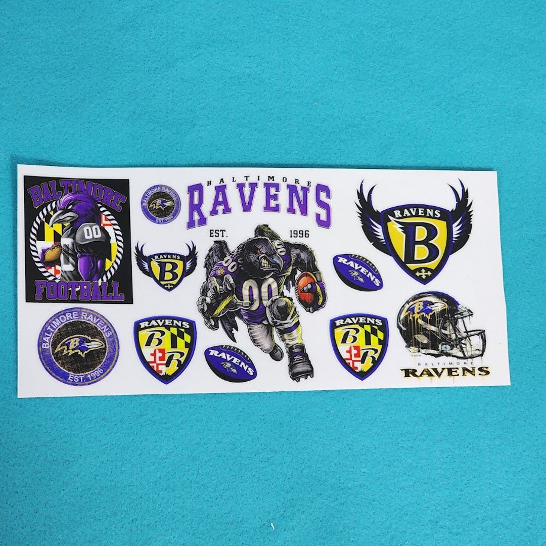 UV DTF 16oz Ravens Cup Wrap Sticker - Etsy