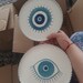 Handmade Cake Plate Set With Evil Eye, Evil Eye Plate, Plate Set, Evil ...