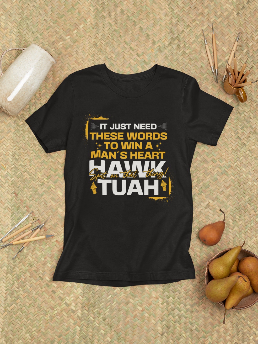 Funny Meme Shirt Hawk Tuah Spit on That Thing, Funny Gift for Him ...