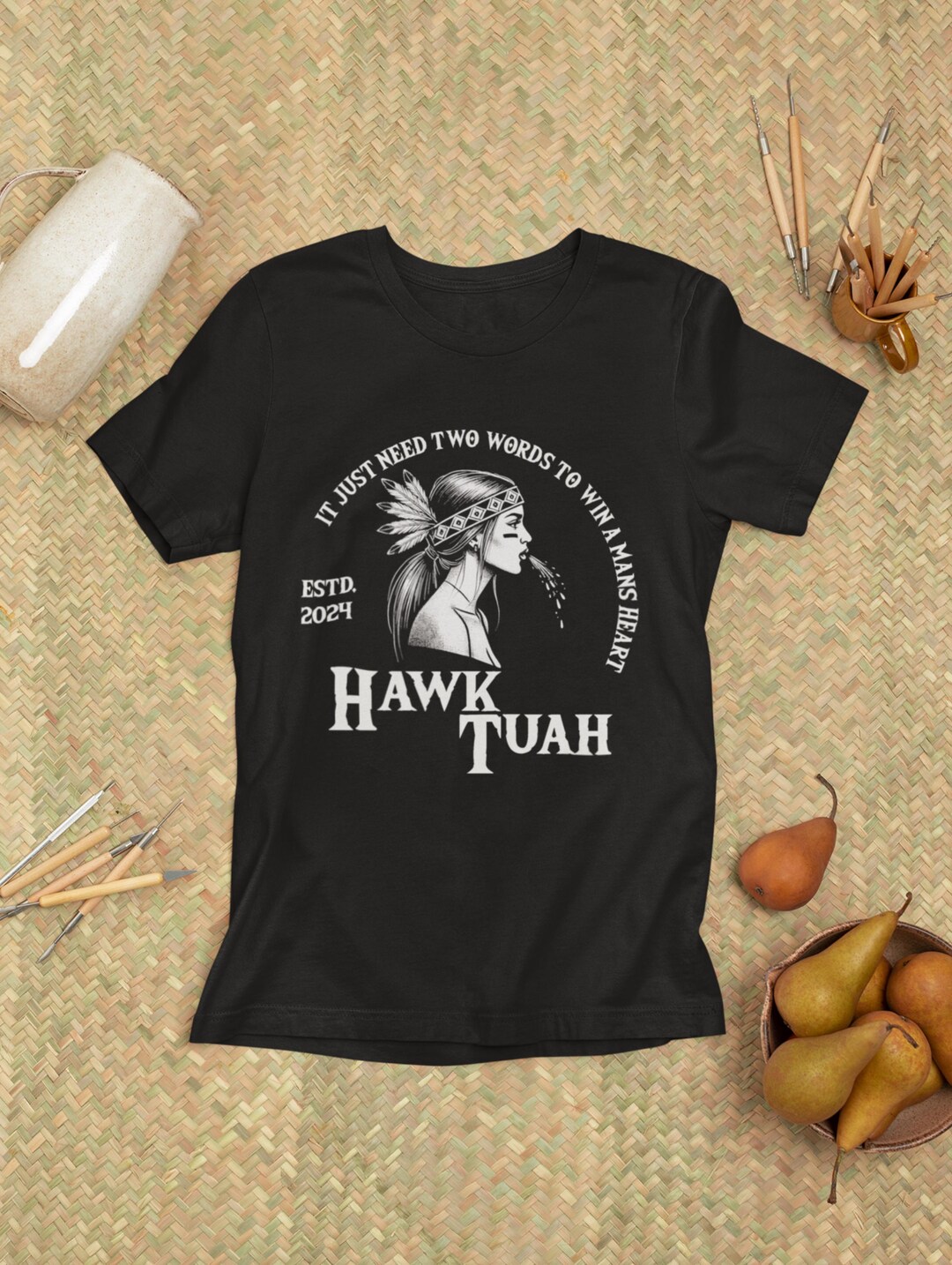 Funny Meme T-shirt hawk Tuha Funny Saying Clothing Perfect for Meme and ...