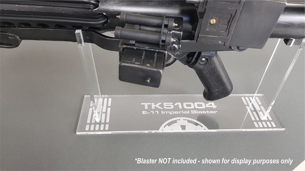 Star Wars E-11 Blaster Display Stand - Etsy