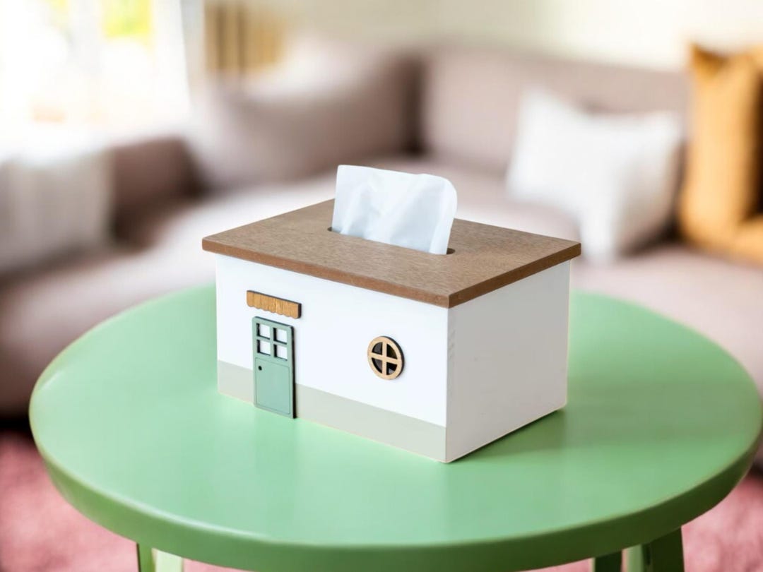 Fairy Tale House Wooden Tissue Box: Decorative Napkin Holder - Etsy
